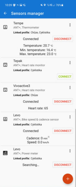 Locus Map 4.4 is easier to connect to external sensors