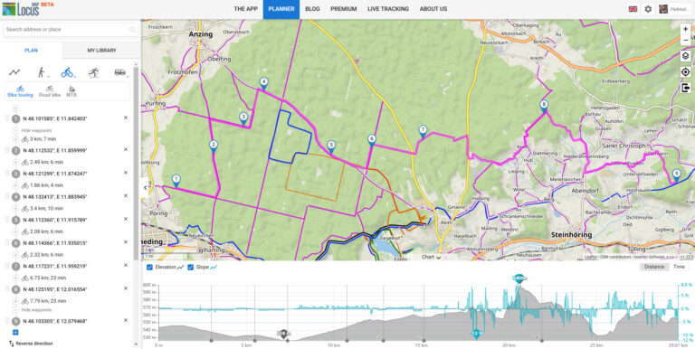 How to use Locus Map on a PC?