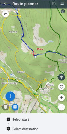 New Locus Map 4.22 combines navigation with route planning