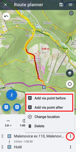 New Locus Map 4.22 combines navigation with route planning