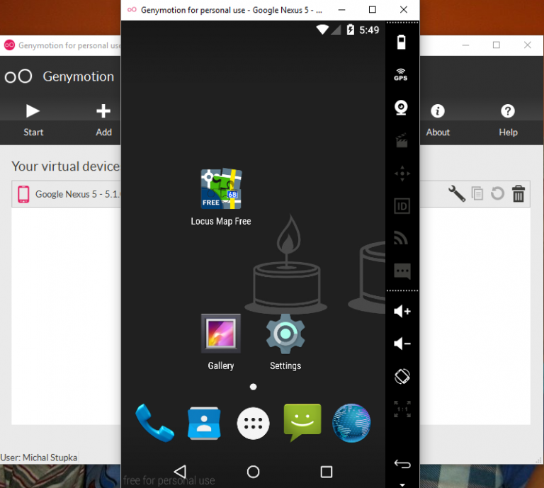 How to use Locus Map on a PC?